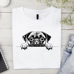 Peeking Dogs SVG Bundle File, All Complete Breeds Collection, Dog ...