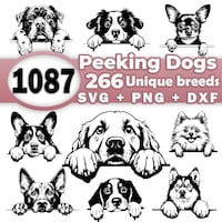 Dog Svg - Etsy