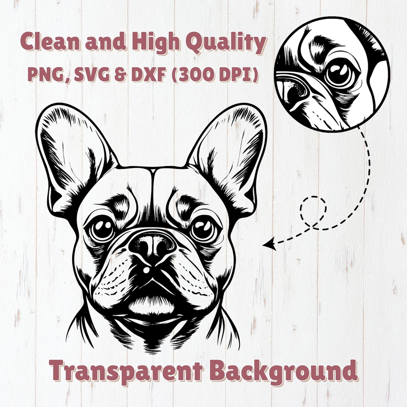 French Bulldog SVG Bundle File, Dog Pet Lover, Dog Clipart for Cricut ...