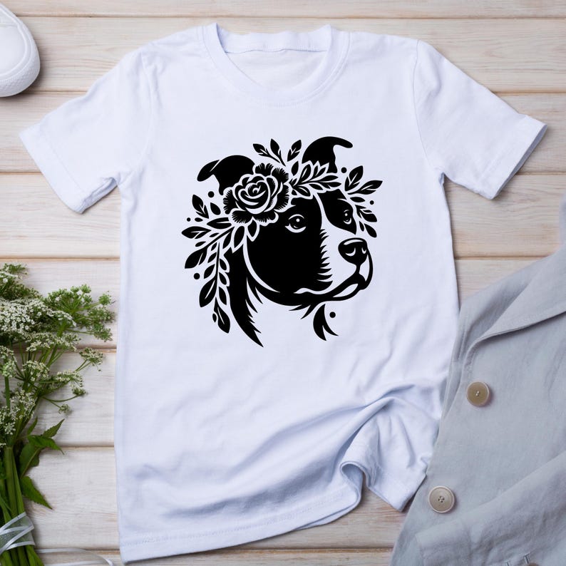 Staffordshire Bull Terrier SVG Bundle | Peeking & Silhouette Staffy ...
