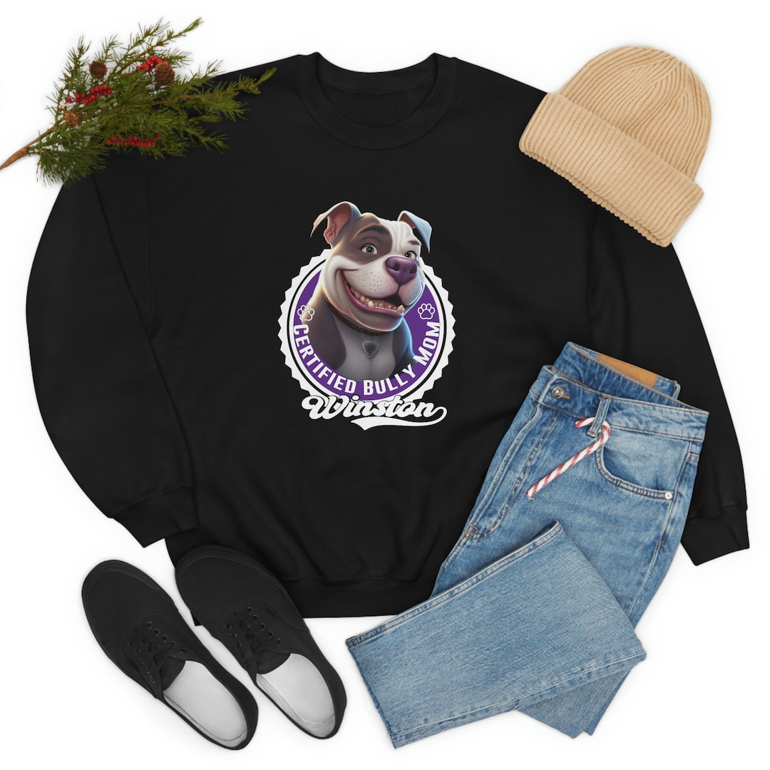 Personalized American Bulldog Sweatshirt Personalized Bully - Etsy