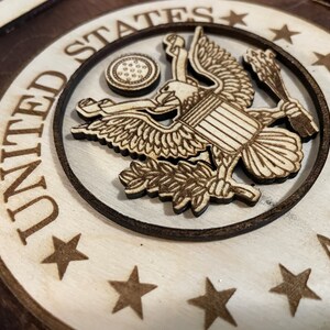 Laser Cut Layered Army Flag, SVG, DXF, Digital Download, Diode Lasers ...