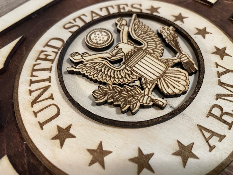 Laser Cut Layered Air Force Flag, SVG, DXF, PNG, Digital Download, File ...