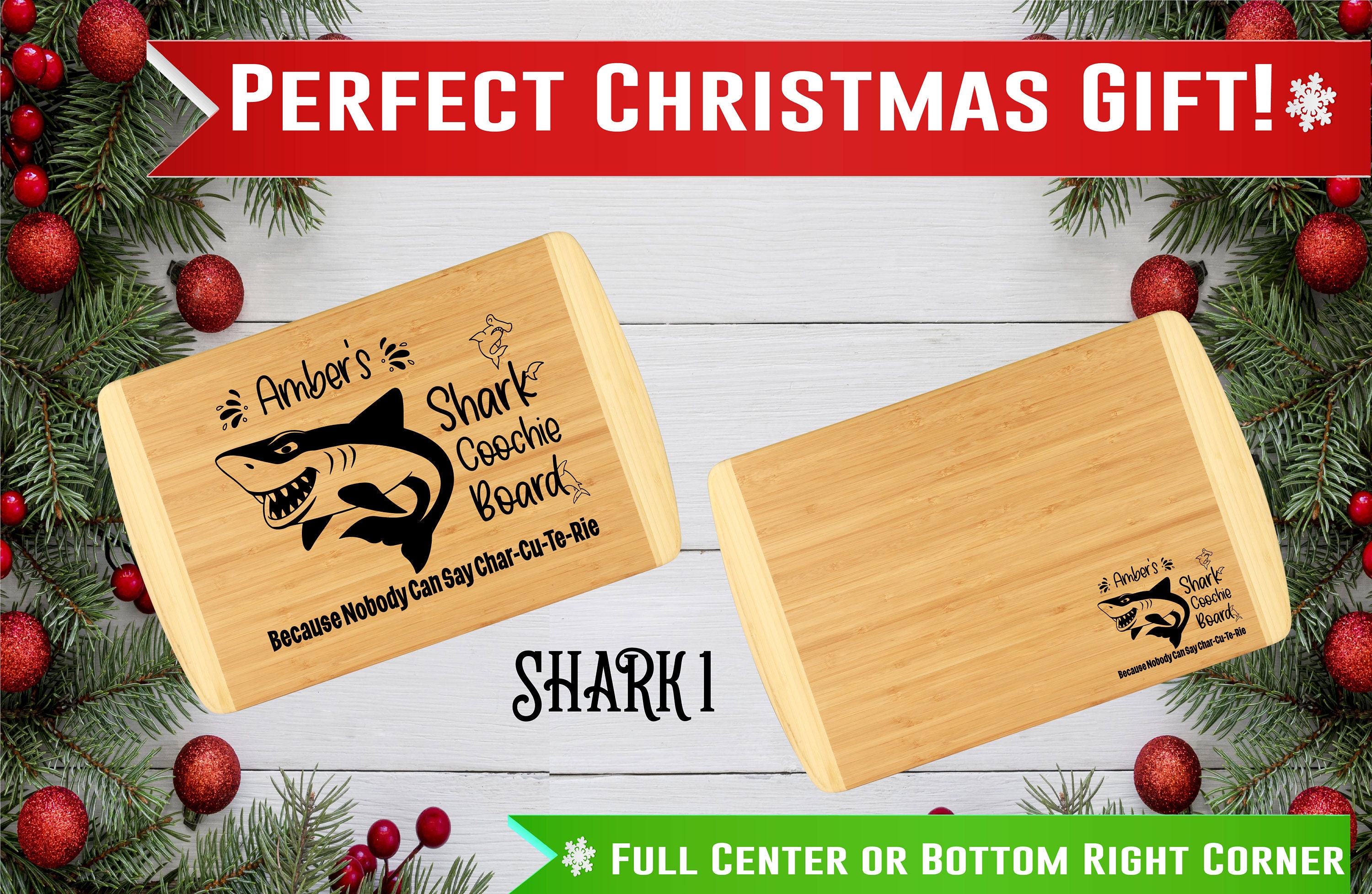 Shark Coochie Board Personalized Charcuterie Board - Etsy