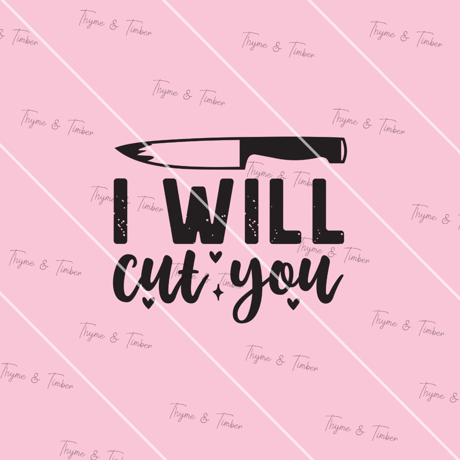 I Will Cut You, Funny, Laser Engraver, Cricut, SVG, PNG, Knife, Cooking ...