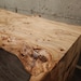 Robuste Pin Burl Bench | Elm Pin Burl Wood Bench | Live Edge Rustic ...
