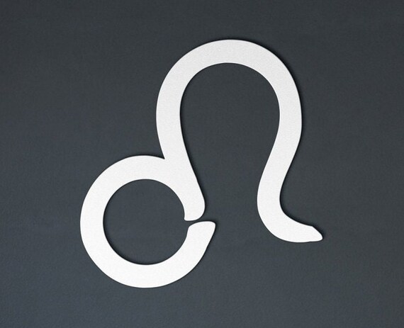 Leo Zodiac Sign Metal Wall Art Leo Wall Decor Leo Metal - Etsy