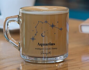 Aquarius Zodiac Mug - Etsy