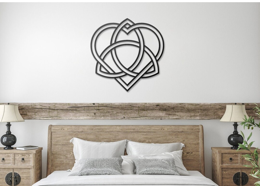 Celtic Love Knot Wall Art Valentine's Day Gift for Her Celtic Knot Wall ...