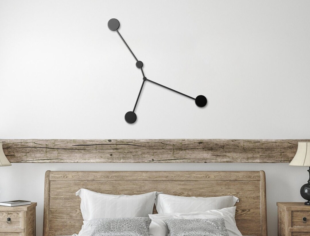Cancer Constellation Metal Wall Art Cancer Zodiac Birthday - Etsy