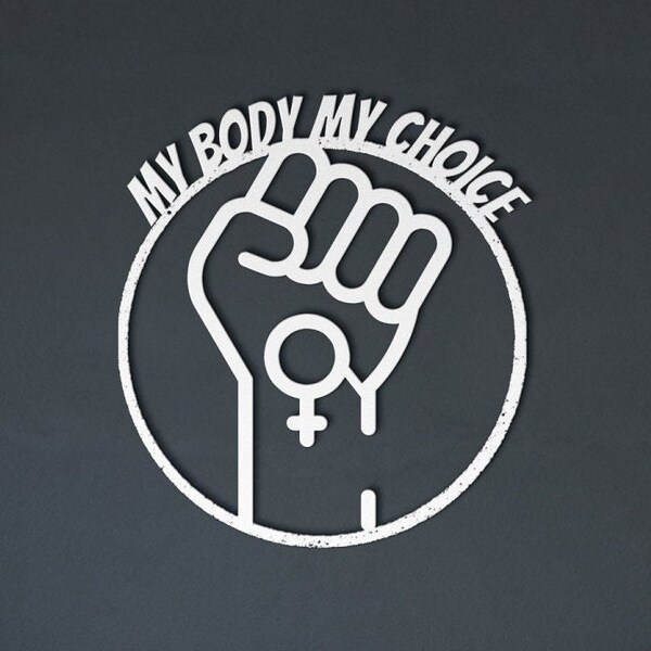 Metal Pro Choice Art - Etsy