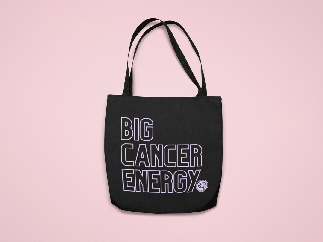 Cancer Zodiac Tote Bag Big Cancer Energy Tote Bag Birthday Gift for ...