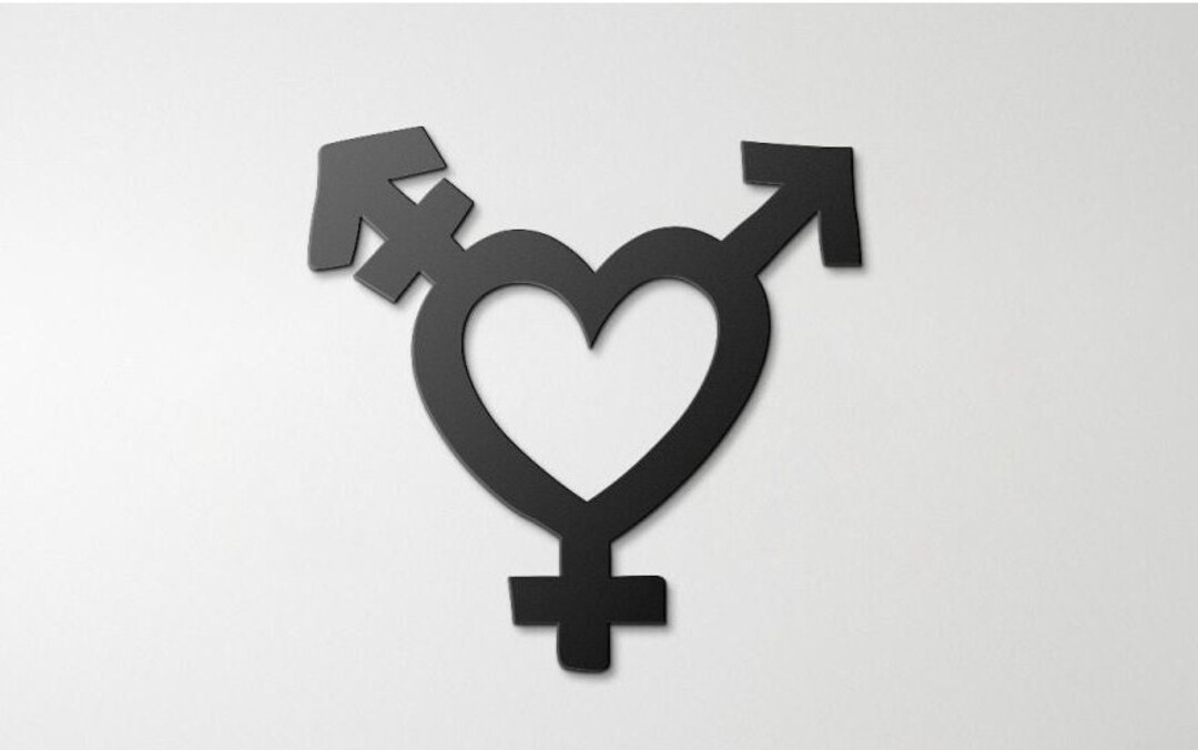 Transgender Metal Art Transgender Symbol Metal Wall Art - Etsy