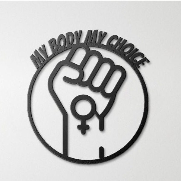 Metal Pro Choice Art - Etsy