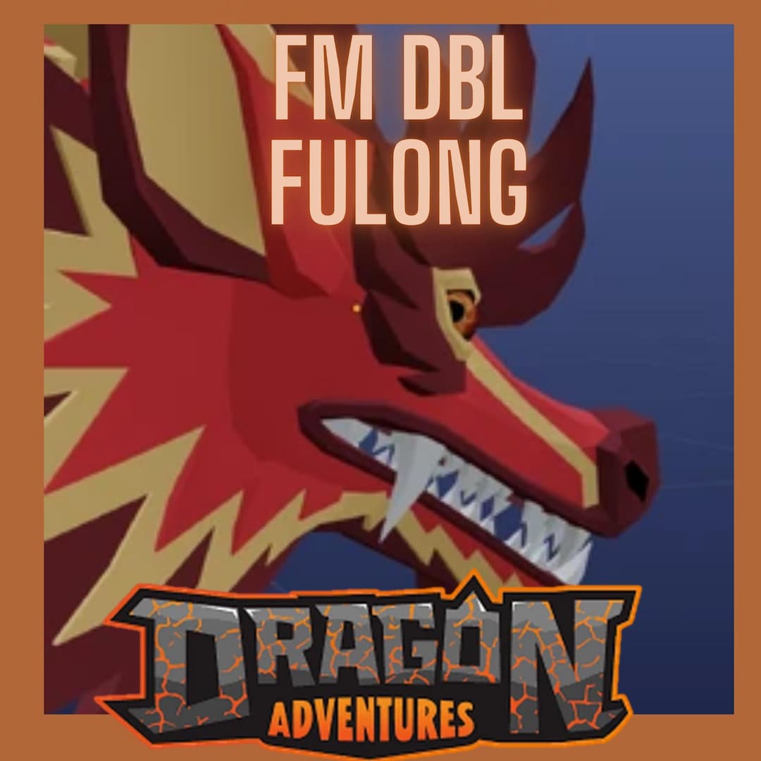 Fulong FM DBL Dragon Adventures Roblox - Etsy