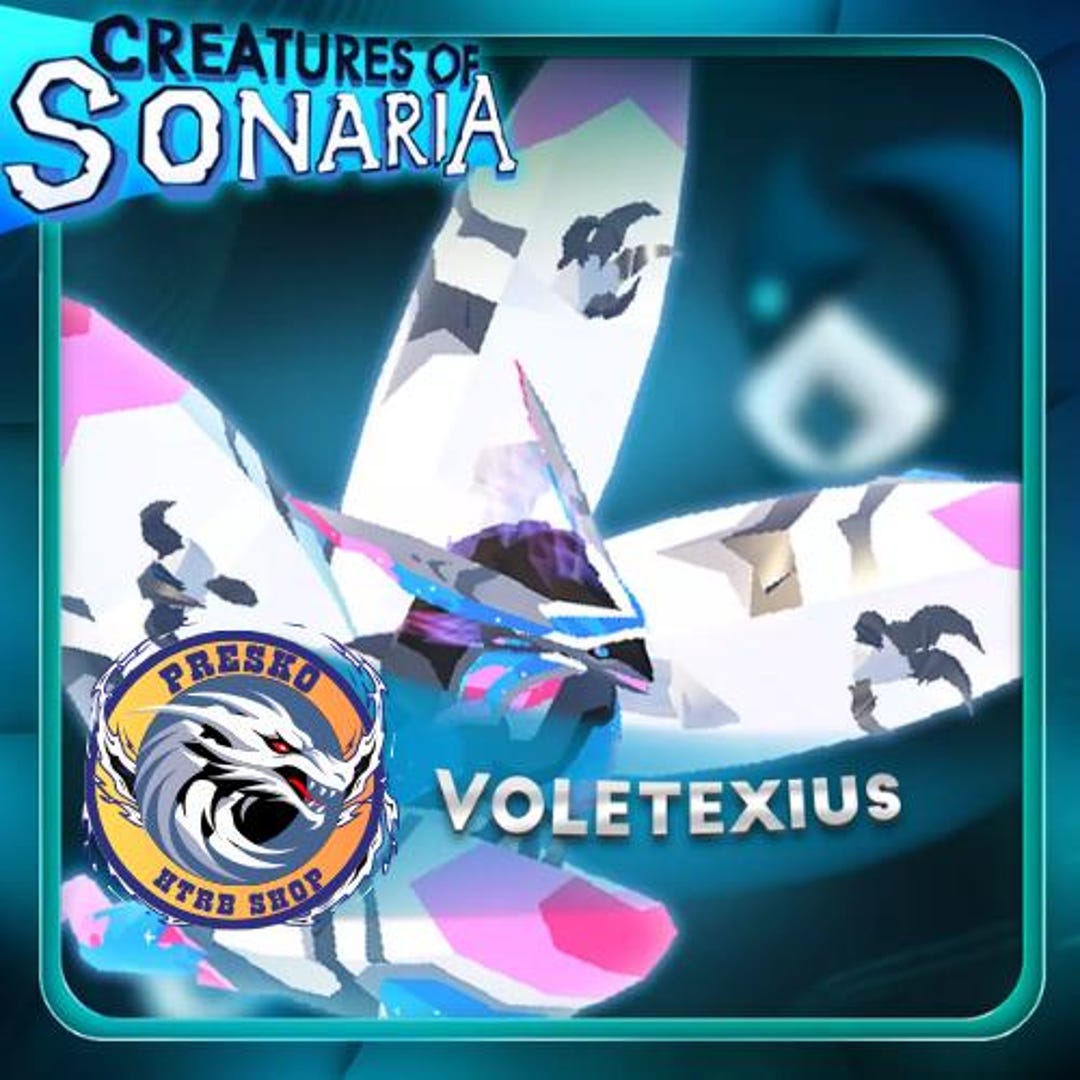 Voletexius Creatures of Sonaria Roblox cheapest - Etsy