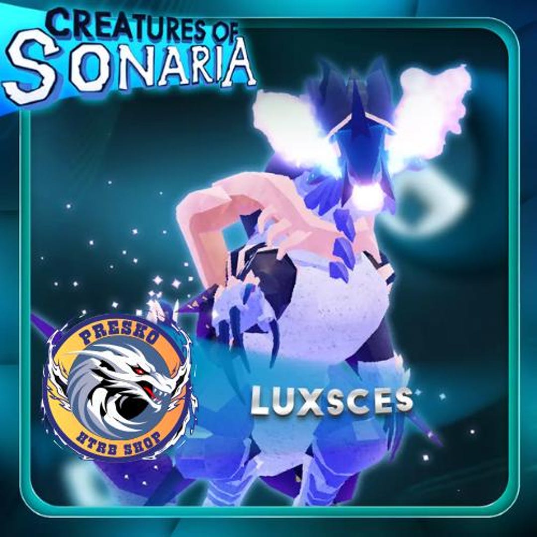 Luxsces Creatures of Sonaria Roblox cheapest - Etsy