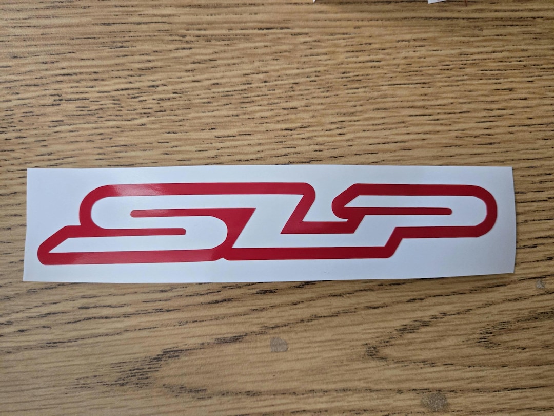 SLP Logo Outline Decal Camaro SS - Etsy