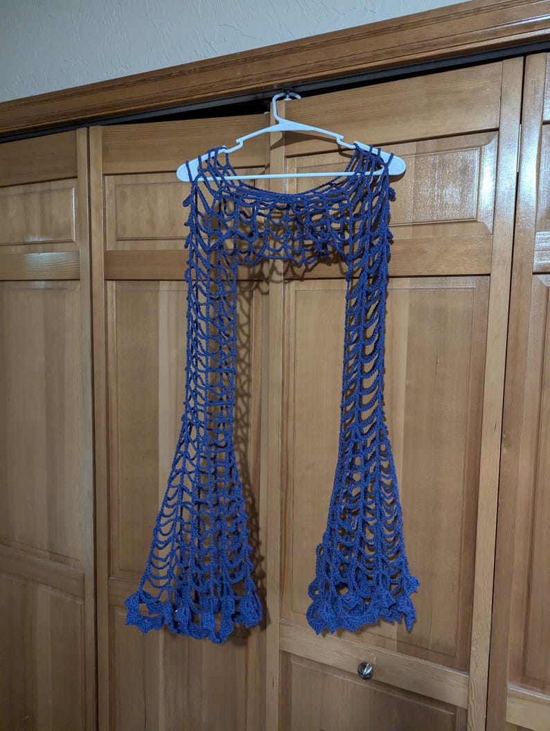 Spiderweb Bell Sleeve Shrug Crochet Pattern Spiderbell Sleeves (PDF ...