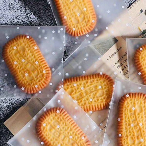 Clear Plastic Cookie Bags - Etsy
