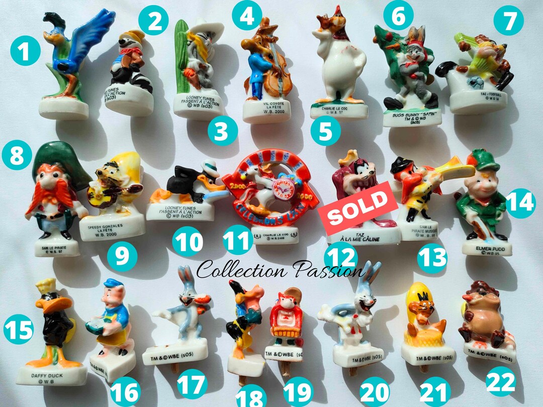 FEVE French Porcelain Miniature Figure, Mini Ceramic Figurines, Bugs ...