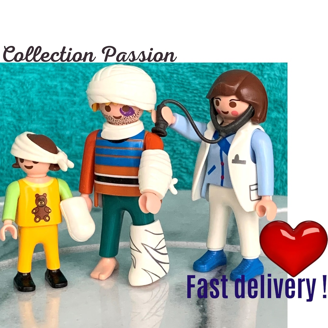 PLAYMOBIL HOSPITAL DOCTOR Gift Action Figure Toy Medical - Etsy