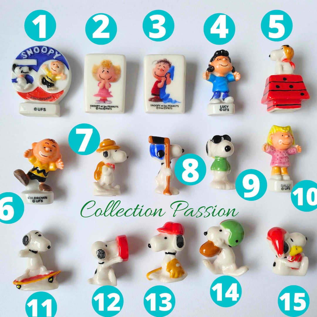 Miniature SNOOPY Vintage Porcelain Figurine, Bean of Your Choice, Mini ...