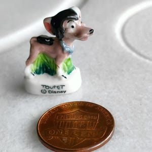French FEVES DISNEY Miniature Figure, Mini Ceramic Figurines, King Cake ...