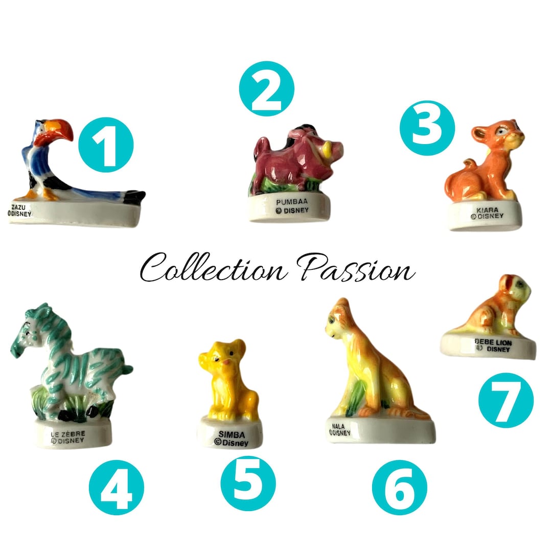 Feve of Your Choice DISNEY LION KING Miniature Shiny Porcelain Mini ...