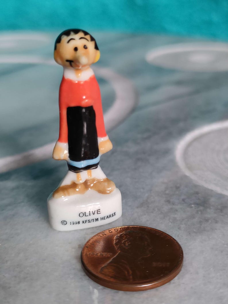 Popeye FEVE Monster Academy Sulli Cake Topper Ceramic Figurine, Mini ...