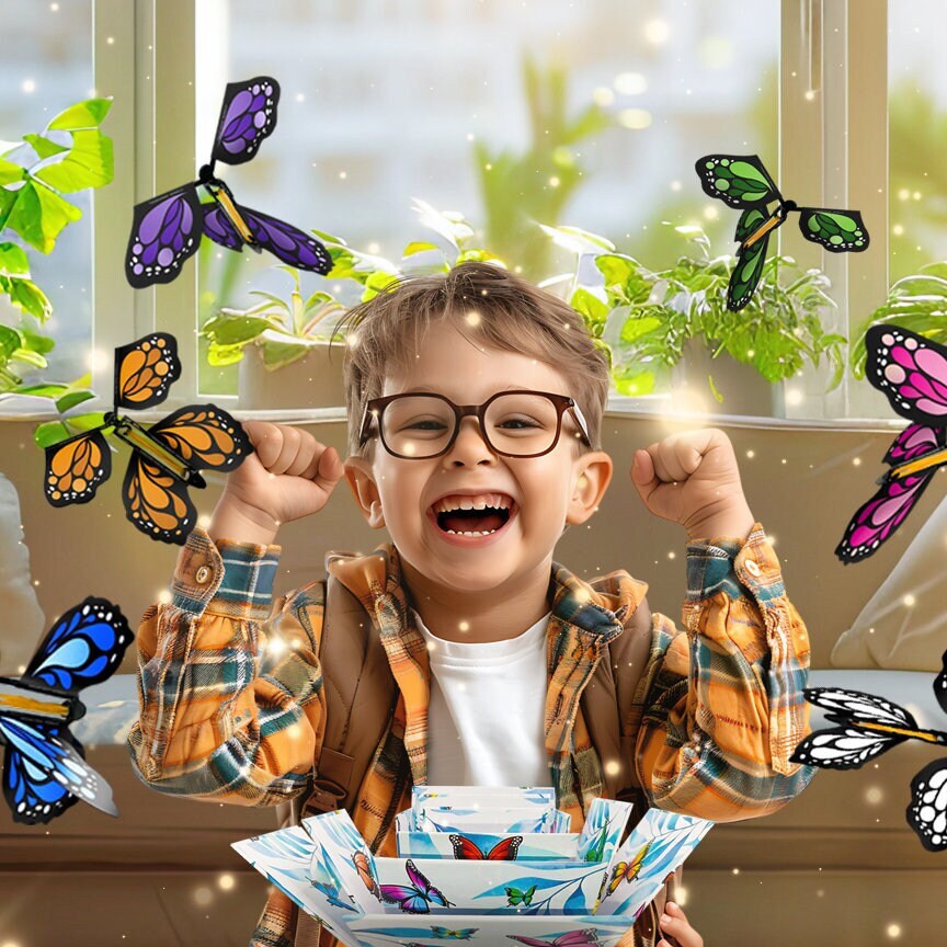 Butterfly Surprise Box With Flying Butterflies – Unique Gift Box for ...