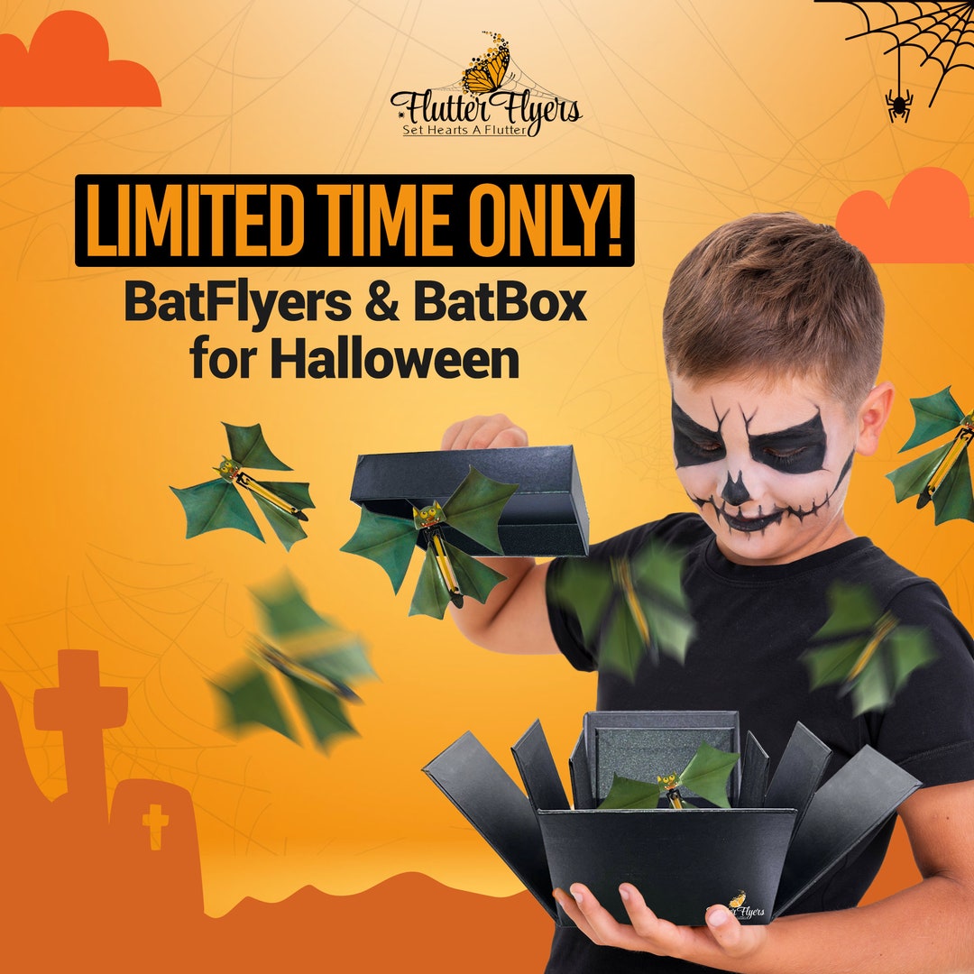 Halloween Bat Flyers Collection - Thrilling Bat Explosion Box for ...