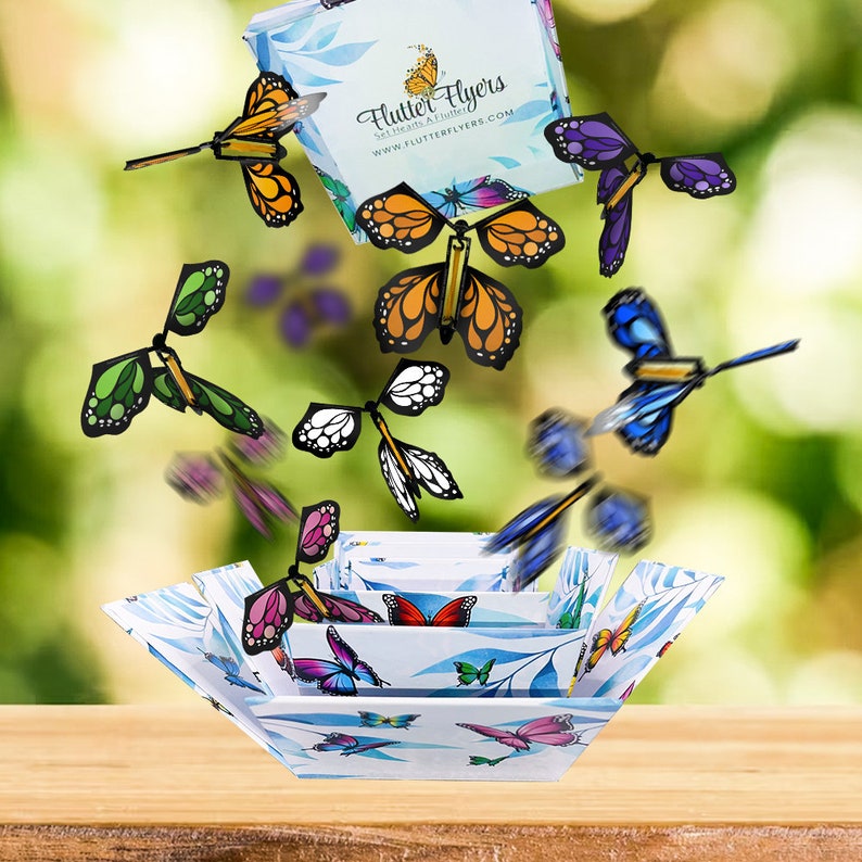 Butterfly Surprise Box With Flying Butterflies – Unique Gift Box for ...