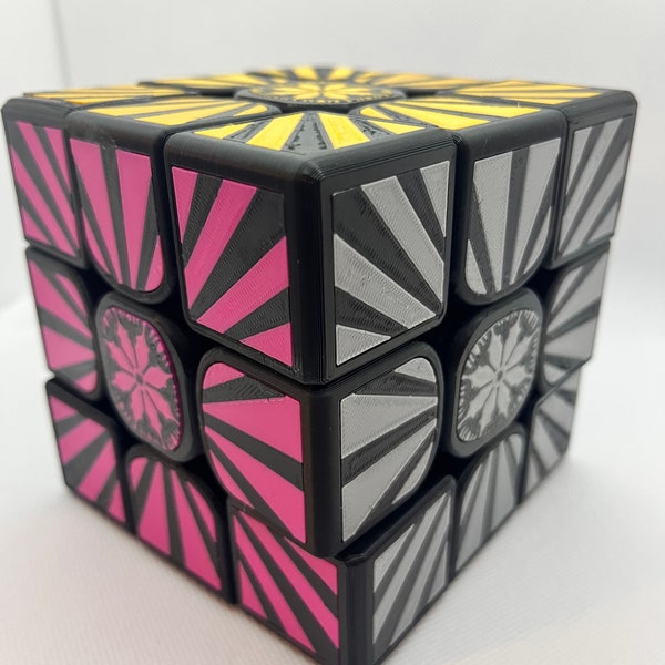 3d Printed Rubiks Cube - Etsy