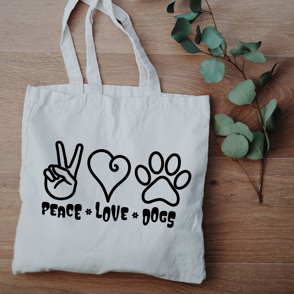 Peace Love Dogs Svg Paws Svg Dog SVG Dog Decal Dog - Etsy