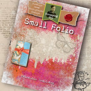 Small Folio Templates --vintage News - Etsy