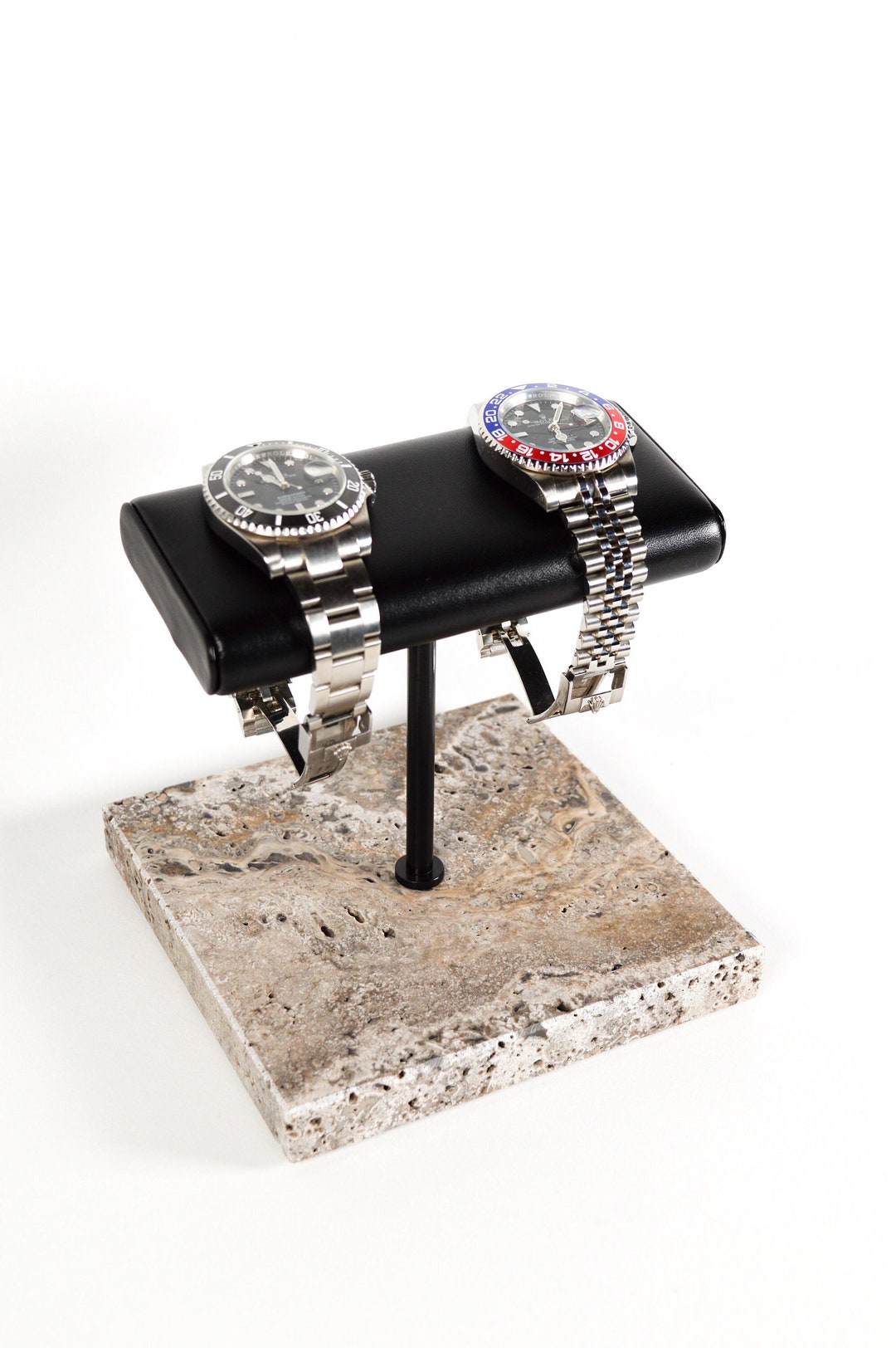 Watch Stand Marble - Marble Watch Stand - Travertine Silver Marble ...