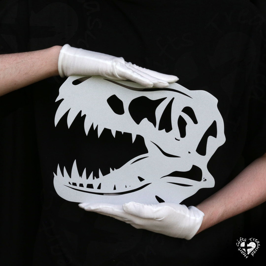 T-rex Metal Art | Dinosaur Skull Sign, Trex Steel Sign, Dinosaur Theme ...