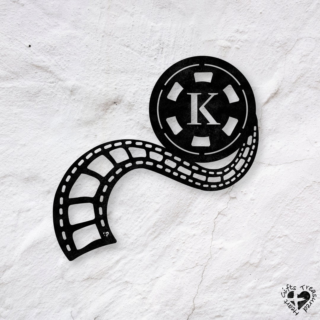 Movie Sign | Home Theatre, Monogram Cinema Film Reel, Personalized ...