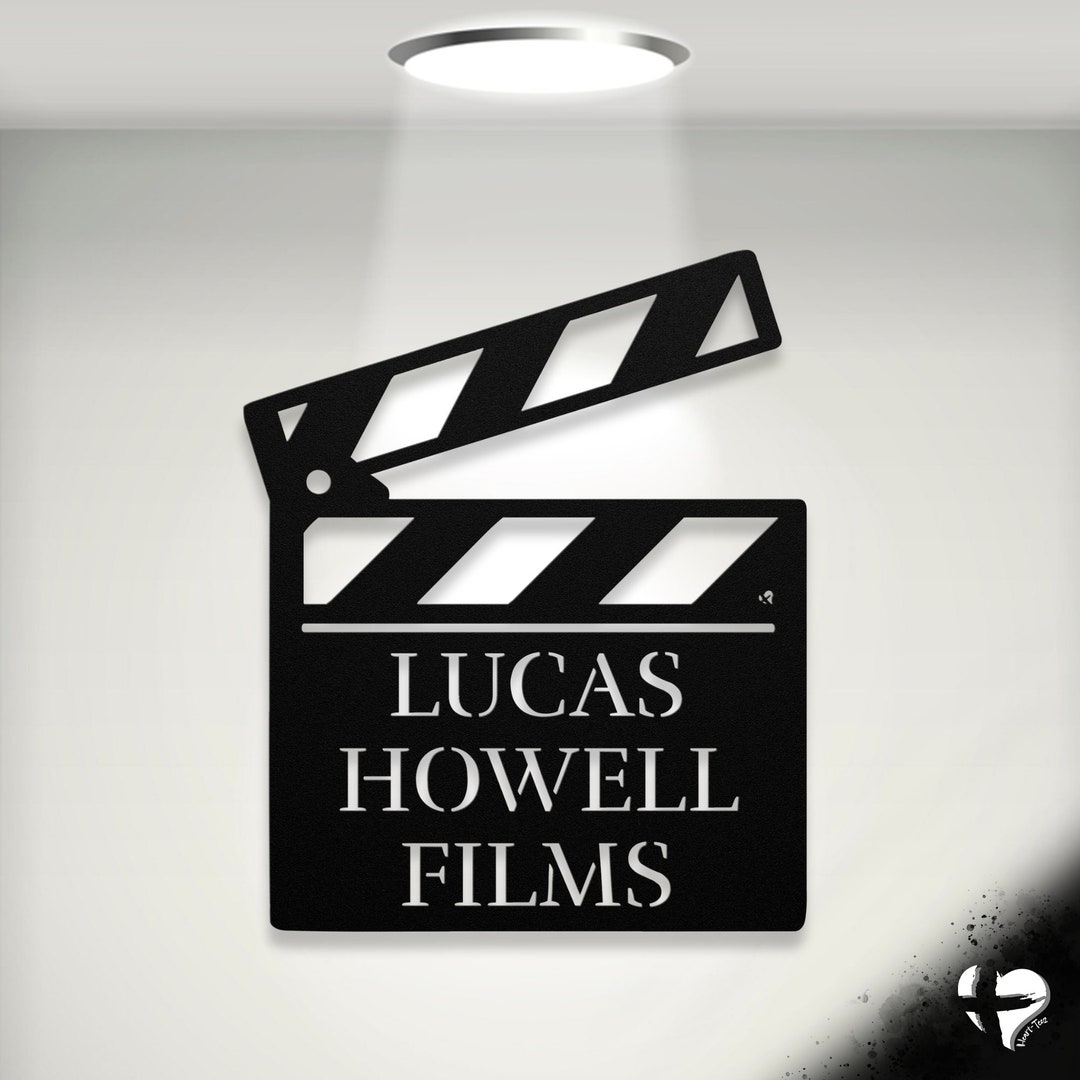 Movie Clapboard Sign | Family Movie Night Plaque, Personalized Theater ...