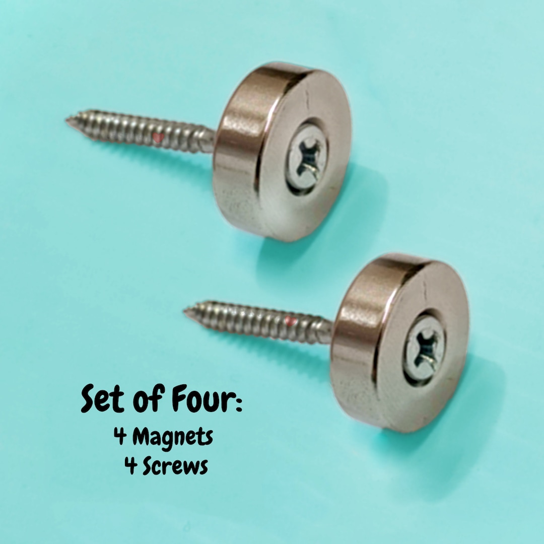Magnetic Hanging Hardware Home Decor Magnetic Screws Strong - Etsy
