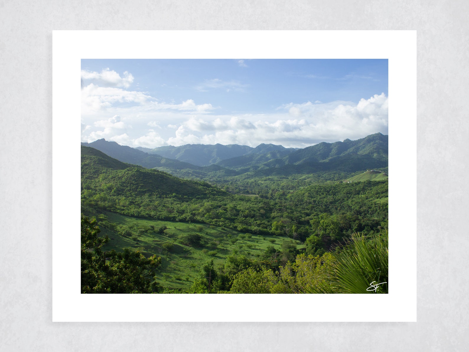 Coamo Puerto Rico Mountain Landscape Poster Wall Art - Etsy
