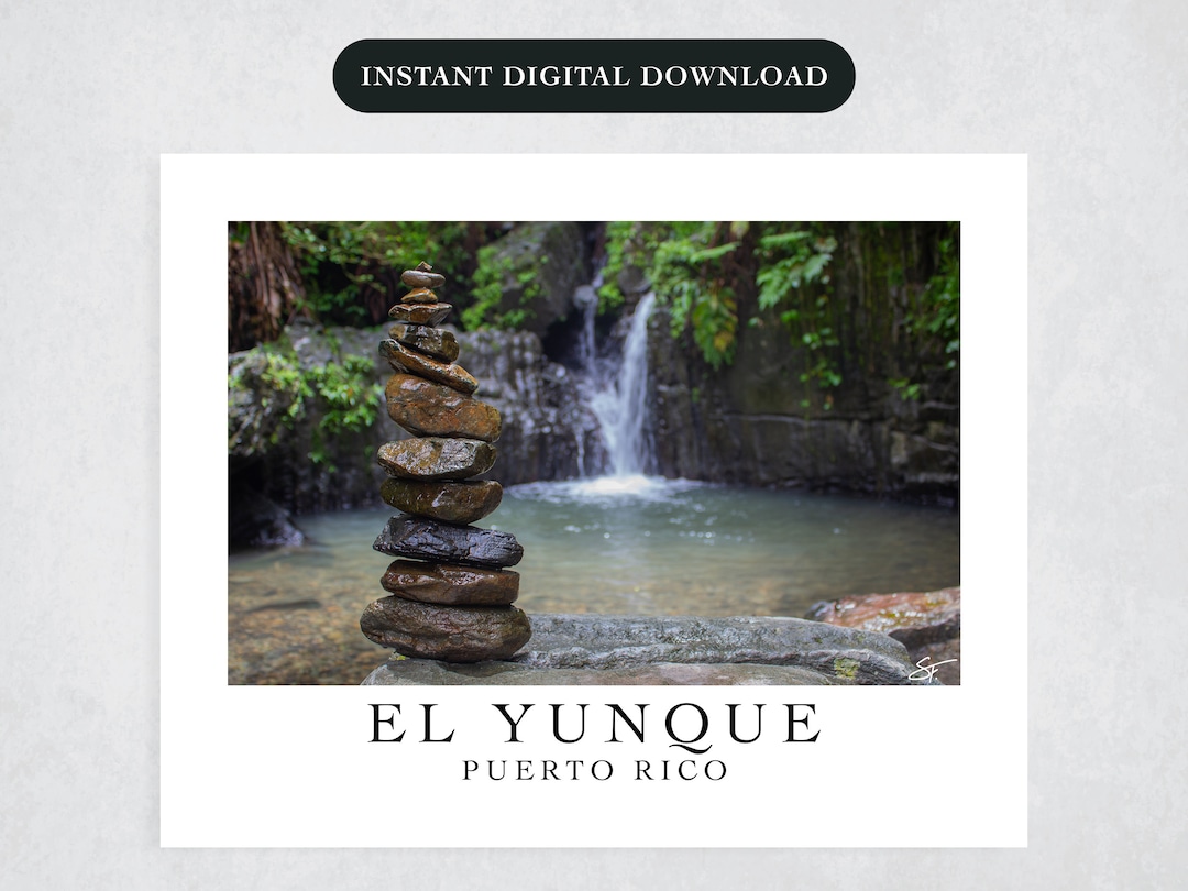 El Yunque National Park, Puerto Rico - Rainforest Poster, Wall Art ...