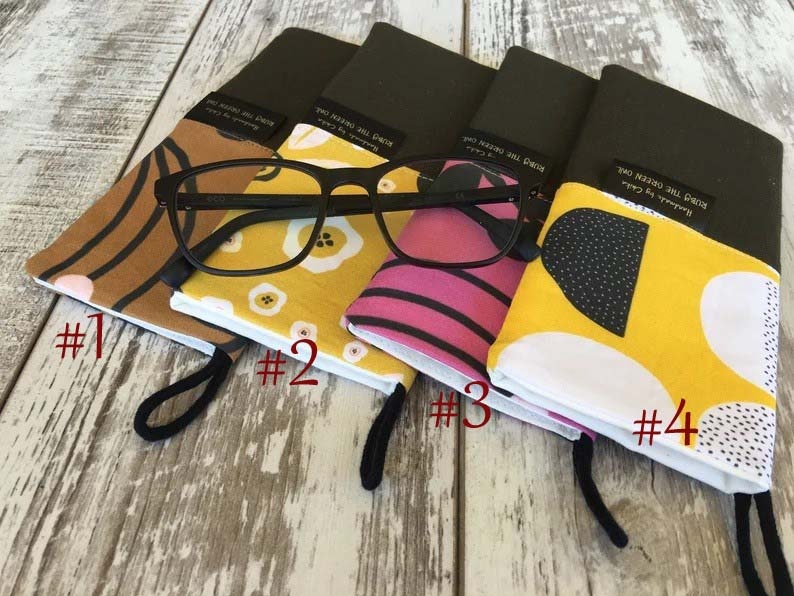 Scandinavian Eyeglass Case / Fabric Eyeglass Case - Etsy