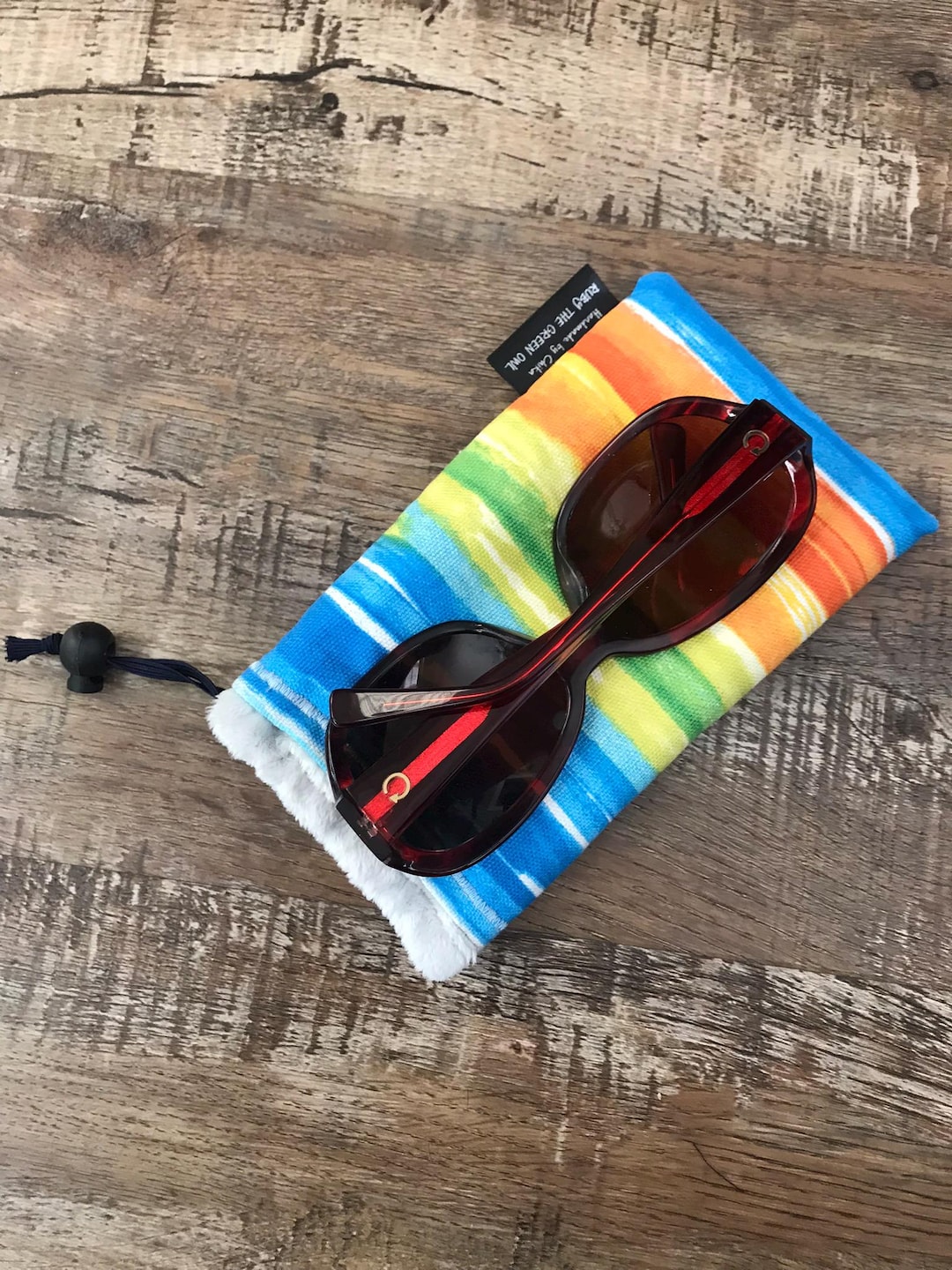 Super Soft Inside Sunglass Case Eyewear Case Fabric Drawstring Eyewear ...