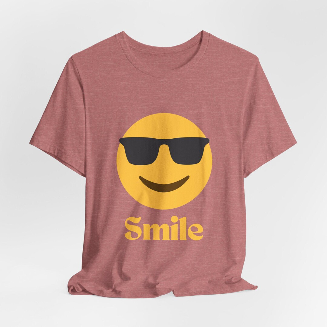Smiley Face Sunglasses, Smiley Face Shirt, Smiley Emoji Shirt, Happy ...