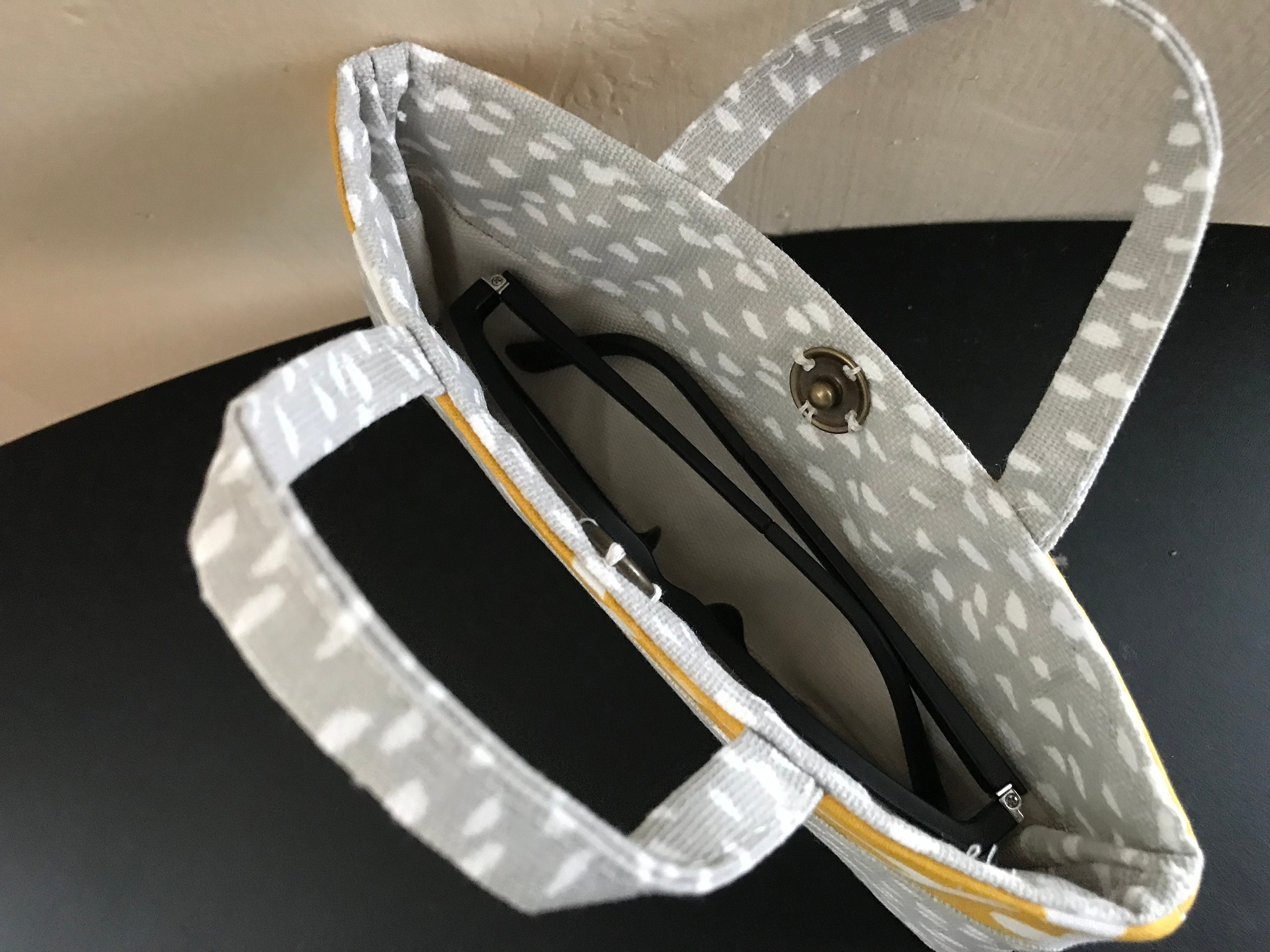 Eyeglass Case With Handles / Reading Glasses Case With Handles - Etsy