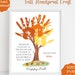 Fall Handprint Craft for Kids Printable Fall Craft Fall - Etsy