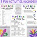 Printable Mardi Gras Game Bundle Mardi Gras PDF Bundle | Etsy