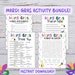 Printable Mardi Gras Game Bundle, Mardi Gras PDF Bundle, Printable ...